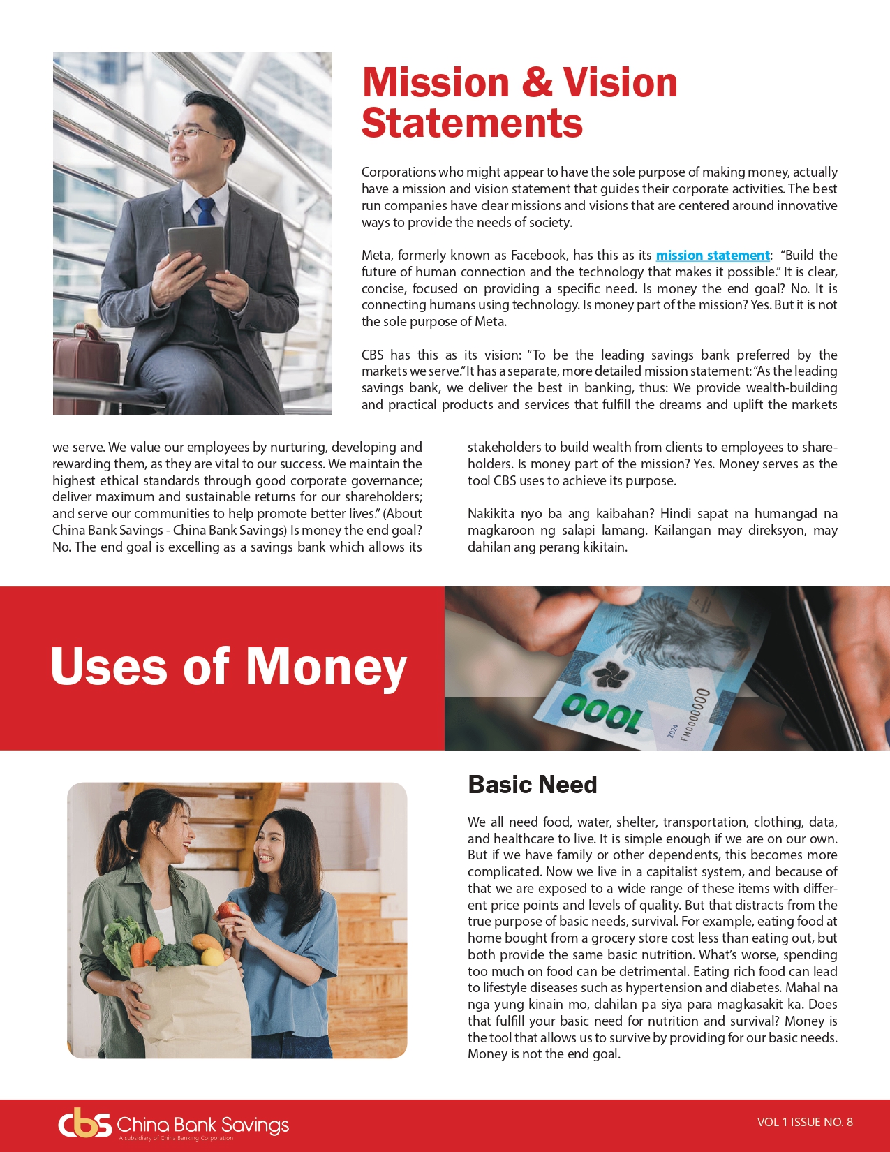 Money Made Easy #8 | Money is Never the End Goal - China Bank Savings