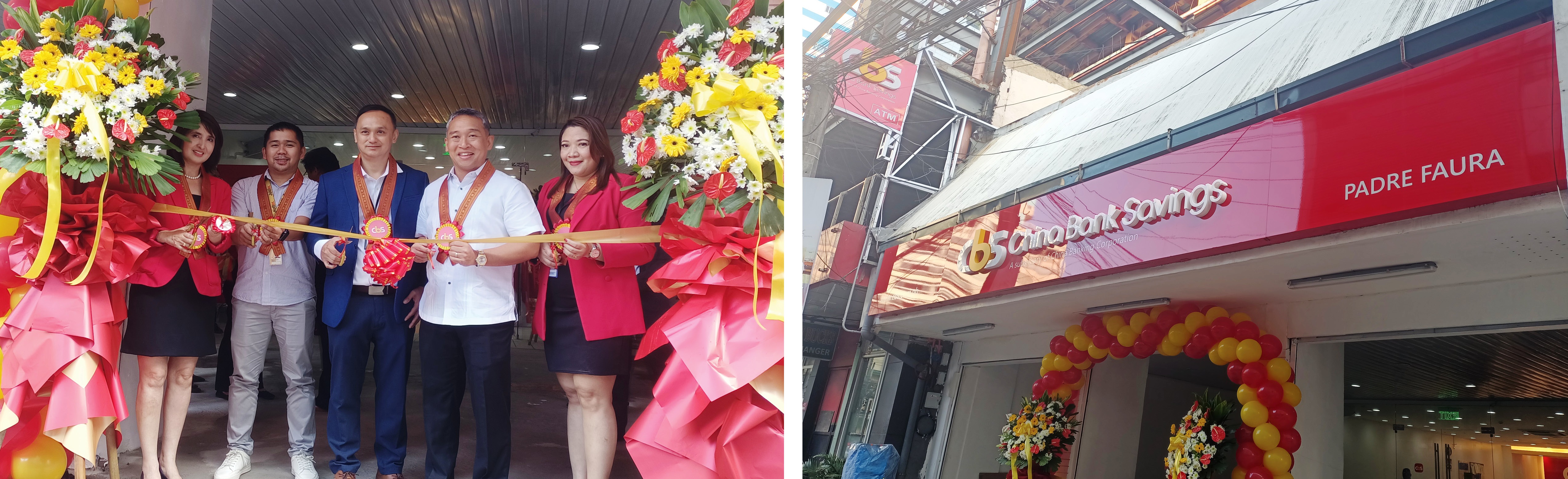 CBS Padre Faura Branch now open to serve you! - China Bank Savings